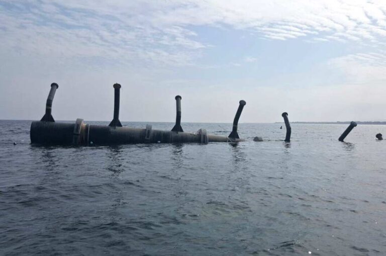 Custom Diffuser manufactured for an HDPE Outfall line - Union Dredgers