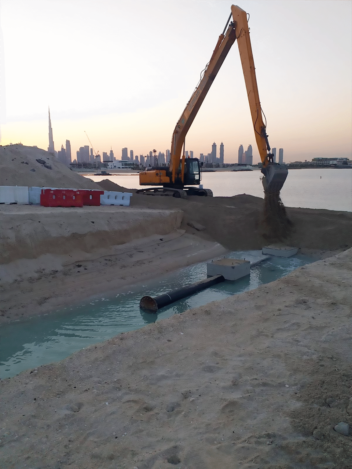 Stormwater Outfall Lines - Union Dredgers